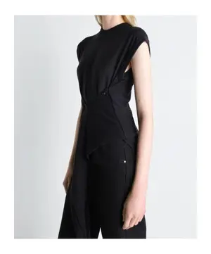 LEMAIRE Sleeveless Buttoned Knitted Top