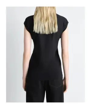 LEMAIRE Sleeveless Buttoned Knitted Top