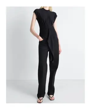 LEMAIRE Sleeveless Buttoned Knitted Top