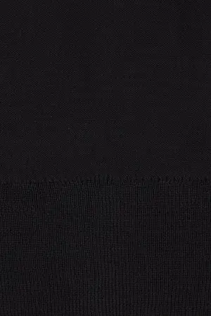 LEMAIRE Sleeveless Buttoned Knitted Top - Black
