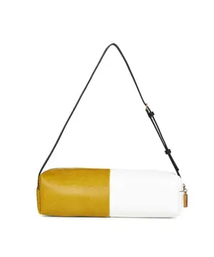 Khaite Kye Paneled Shoulder Bag - Black