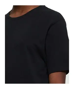 Khaite Mae Logo Patch Crewneck T-shirt
