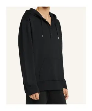 COURREGES Buttoned Drawstring Hoodie