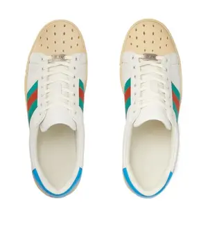 Gucci Ace Sneakers With Webbing Detail