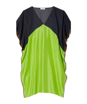 Taffeta Patchwork Tops
