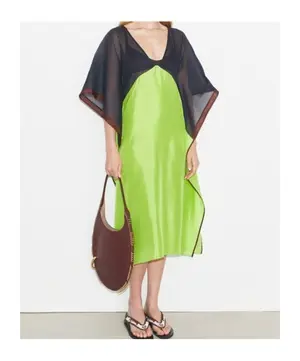 Tory Burch Colorblock Midi Dress