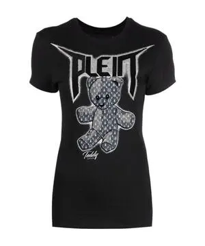 Philipp Plein Teddy Bear Logo T-shirt