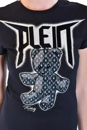 Philipp Plein Teddy Bear Logo T-shirt