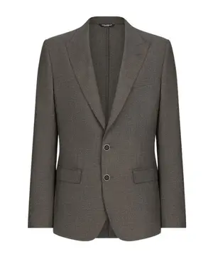 Dolce & Gabbana Single-breasted Jacket - Grey