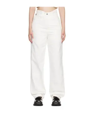 SHUSHU/TONG Double Layered Jeans