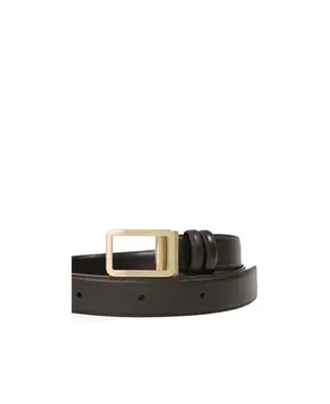 Dunhill Logo Belt - Black