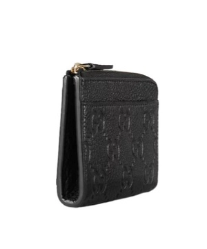 Gucci Gg Emblem Zip Card Case
