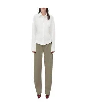 Bottega Veneta Puff-sleeved Buttoned Shirt