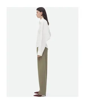 Bottega Veneta Puff-sleeved Buttoned Shirt