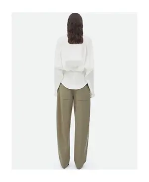 Bottega Veneta Puff-sleeved Buttoned Shirt
