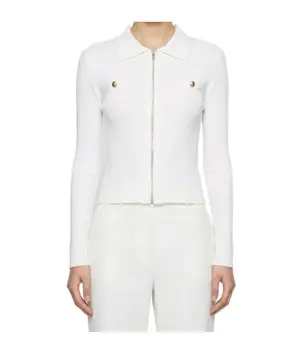 Marissa Chiara Zip-up Jacket With Lapel Collar