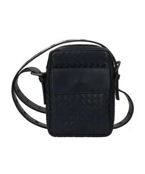 Bottega Veneta Woven Leather Satchel Shoulder Bag - Blue