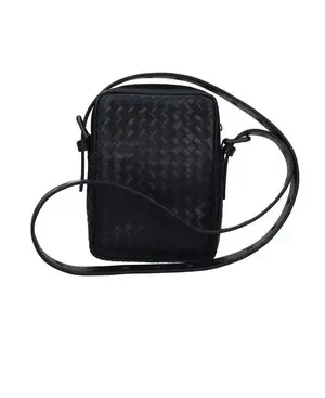 Bottega Veneta Woven Leather Satchel Shoulder Bag