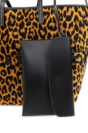 Stella McCartney Animal Printed Shopper Bag