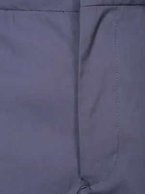 Prada Chino Shorts With Triangle Logo Patch