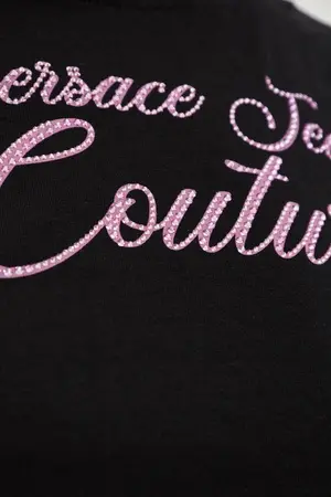 Versace Embroidered Logo T-shirt