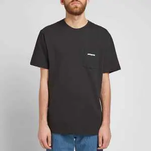 Patagonia Item O-neck Short-sleeved T-shirt - Black