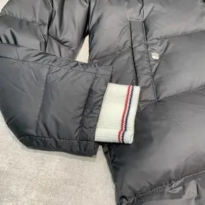 Thom Browne 4-stripe Padded Hooded Coat - Black