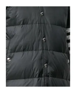 Thom Browne 4-stripe Padded Hooded Coat