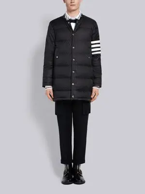Thom Browne 4-stripe Padded Hooded Coat