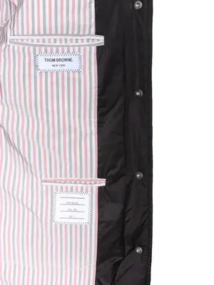 Thom Browne 4-stripe Padded Hooded Coat