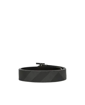 Burberry Monogram Buckle Reversible Belt
