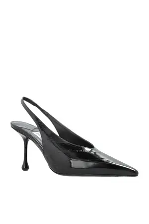 JIMMY CHOO Isa Pointed Toe Stiletto Slingbacks - Black