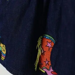 Stella McCartney Embroidered Graphic Skirt