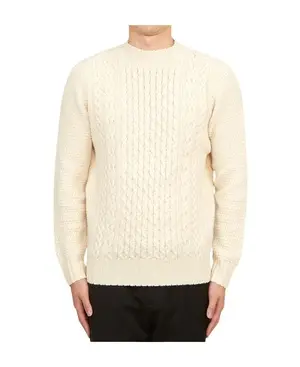DRUMOHR Cable-knit Fitted Jumper