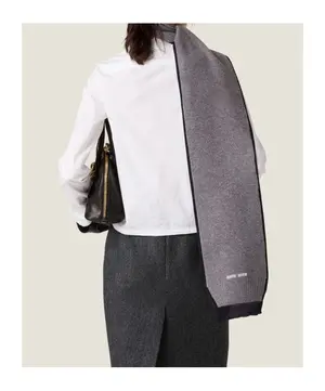 Miu Miu Cotton Poplin Shirt With Embroidered Logo