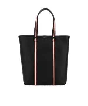 Bally Double Handle Tote Bag - Black