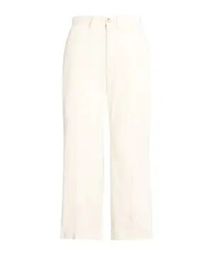 Polo Ralph Lauren Corduroy Wide-leg Cropped Trousers - No