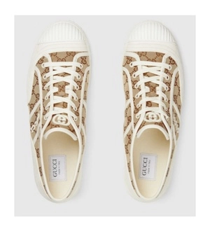 Gucci Monogrammed Low-top Sneakers