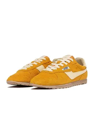 AUTRY Windspin Lace-up Sneakers - Nude