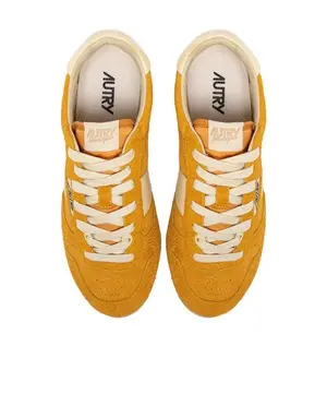 AUTRY Windspin Lace-up Sneakers - Nude