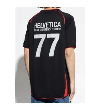 Vetements Short Sleeve V-neck T-shirt
