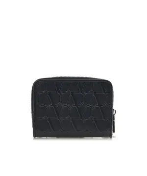 Valentino Garavani Vlogo Signature Zip-up Wallet