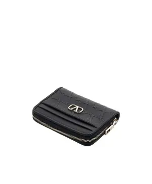 Valentino Garavani Vlogo Signature Zip-up Wallet