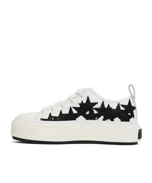 Amiri Star Appliqué Low Top Sneakers - White