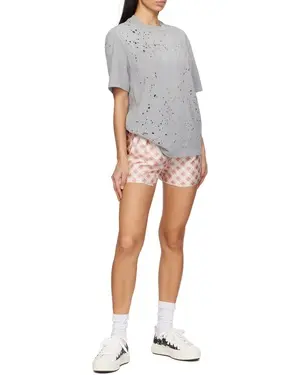 Amiri Star Appliqué Low Top Sneakers - White