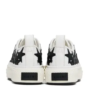 Amiri Star Appliqué Low Top Sneakers - White