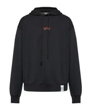 Iceberg Logo Embroidered Hooded Sweatshirt