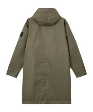 Stone Island Hooded Parka Coat