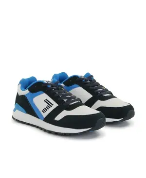 EA7 Logo Strapped Casual Sneakers