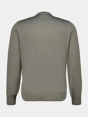 Brunello Cucinelli Crewneck Knitted Jumper - Gray